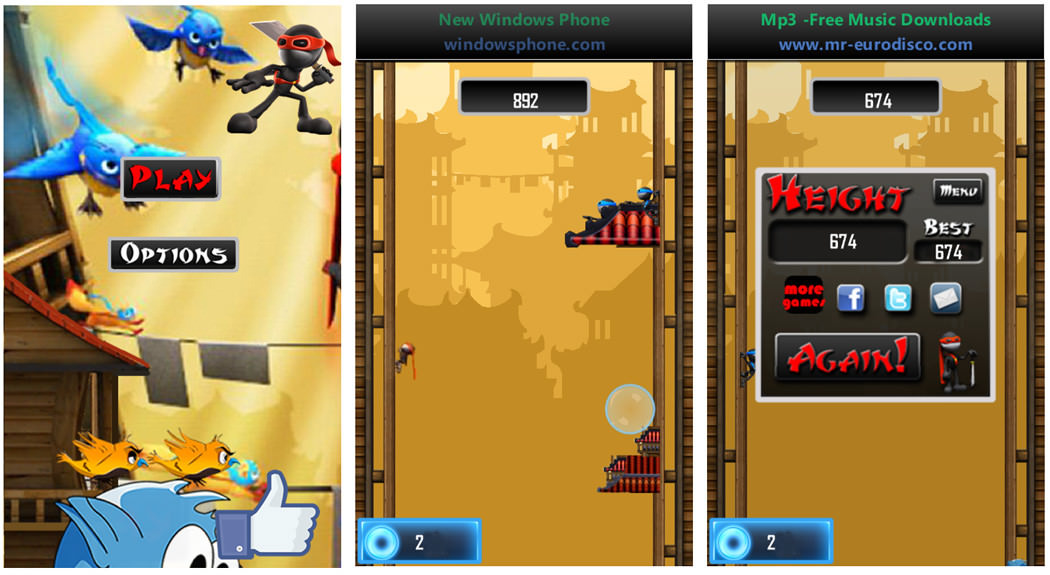 Climbing Up Ninja - Site de Games